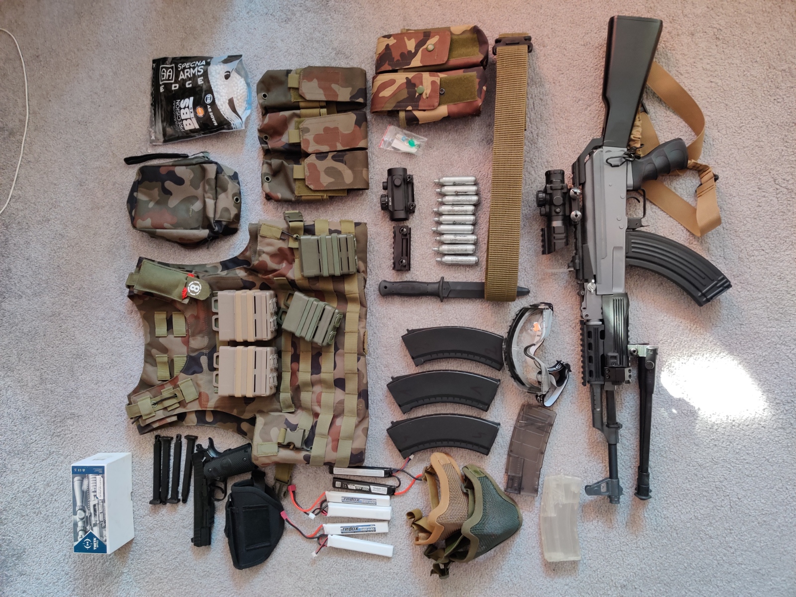 Sprzedam: Zestaw ASG z Cyma CM.028A tunig / Giełda ASG - repliki asg ...