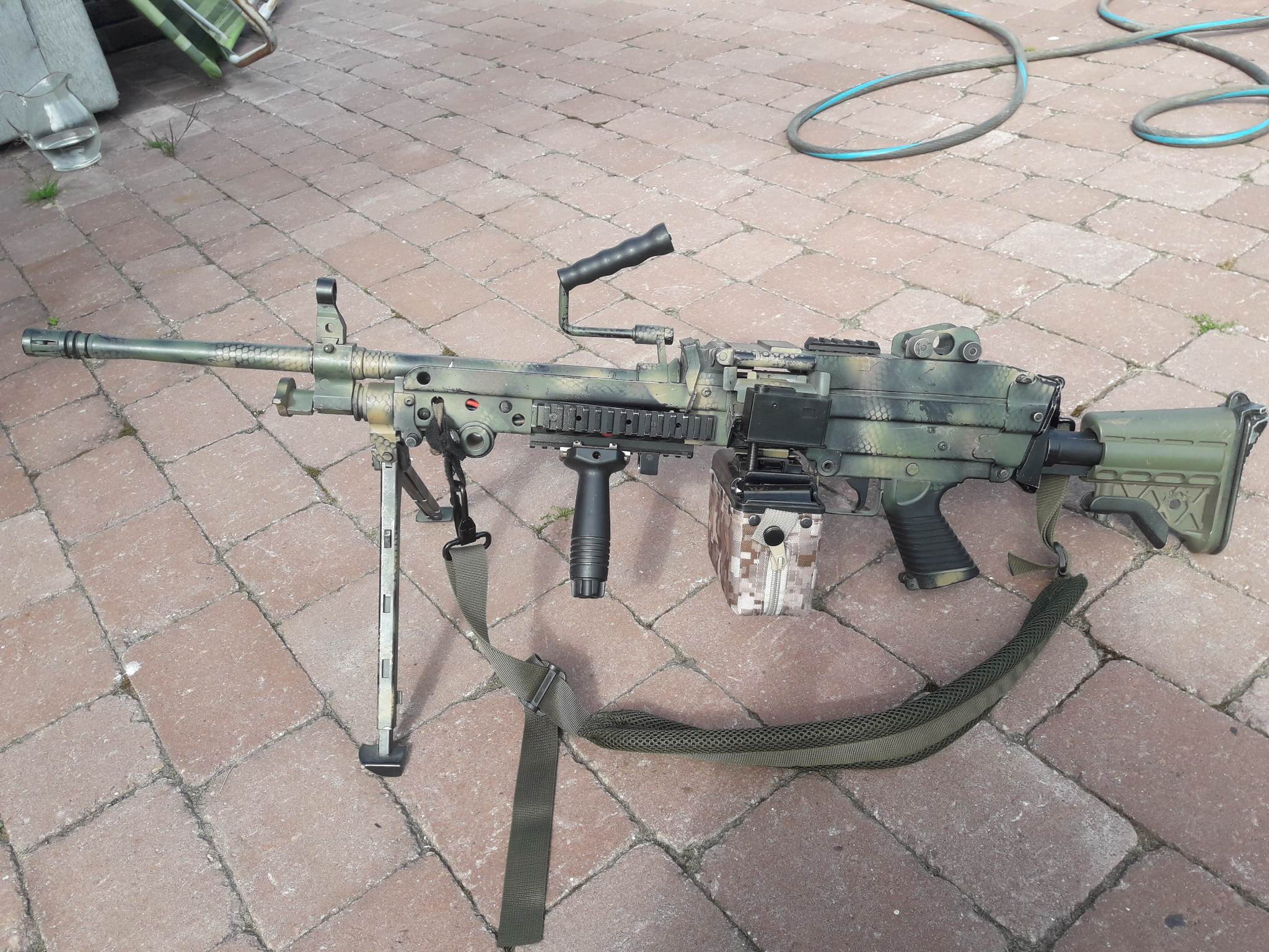 Sprzedam: m249 a&k + 3 boxy / Giełda ASG - repliki asg, wyposażenie | WMASG - Airsoft&Guns