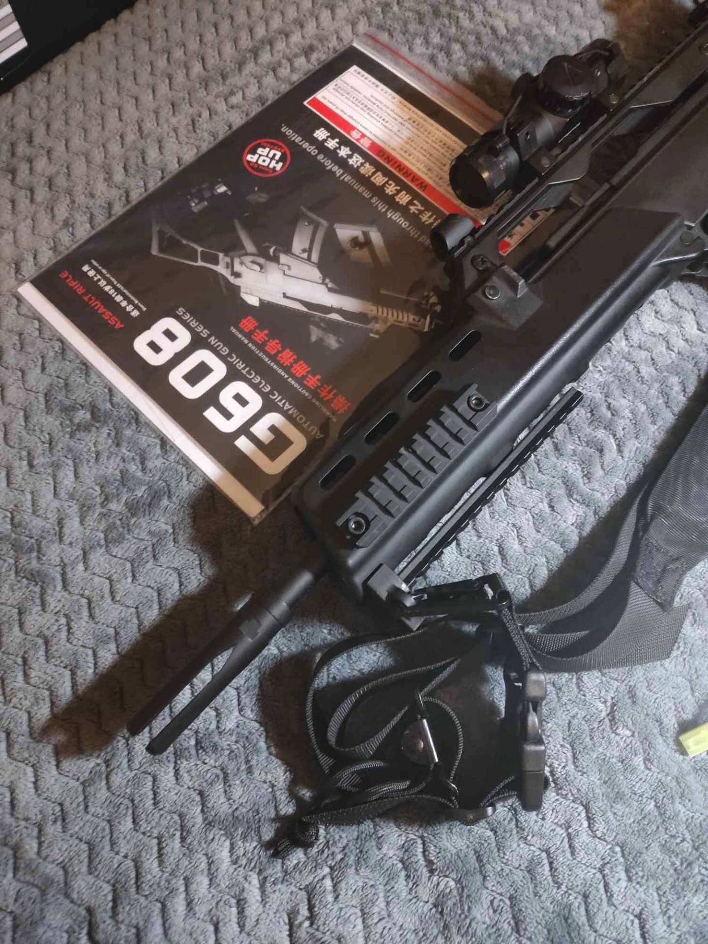 Sprzedam: G36K [G608-2] JG + lipo, kolimator, adapter, zawieszenie taktyczne / Giełda ASG ...