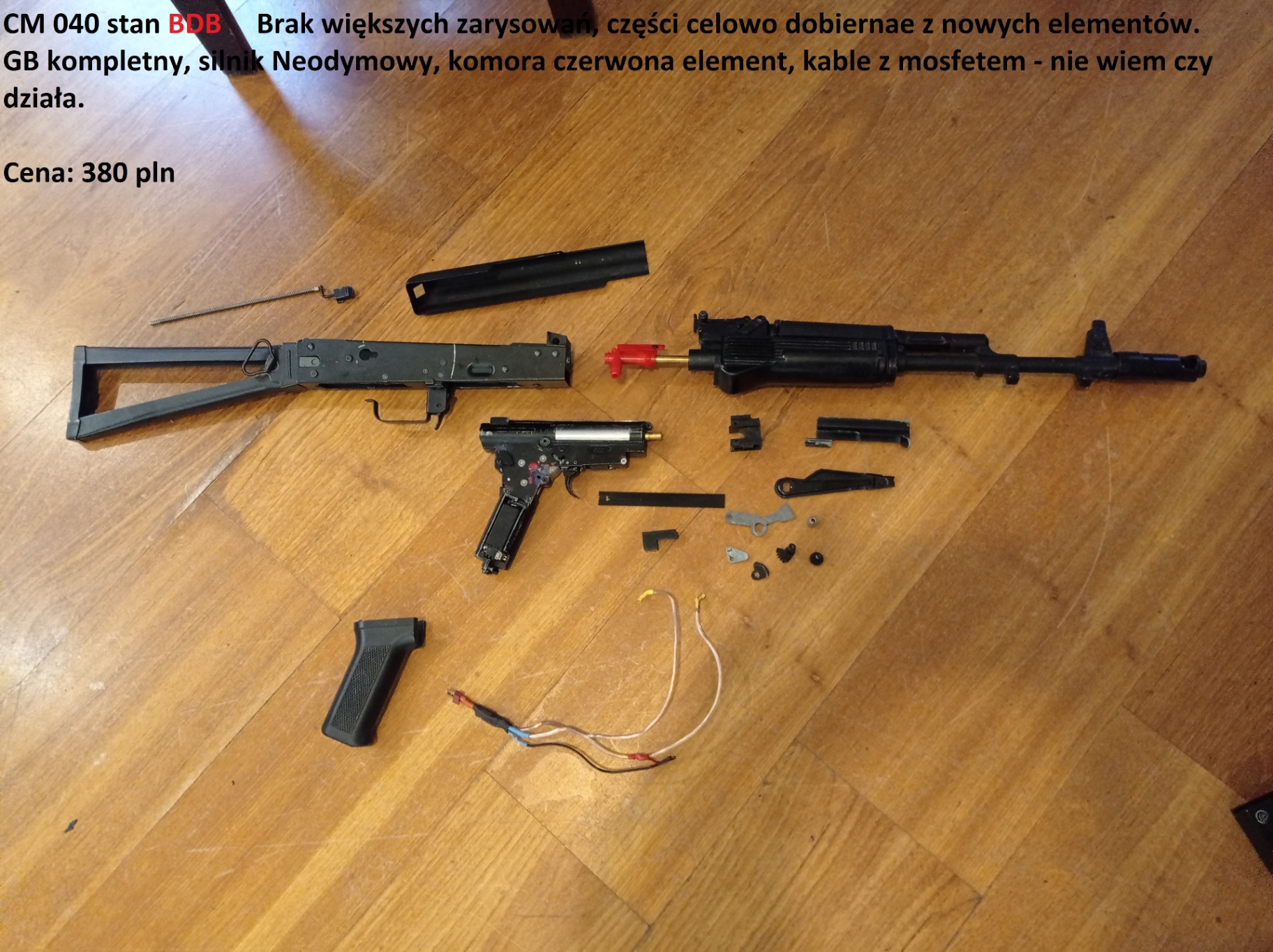 Sprzedam: CM040/CM028/CM123s/L85/luneta biegowa, kolimatory, magi m4 ...