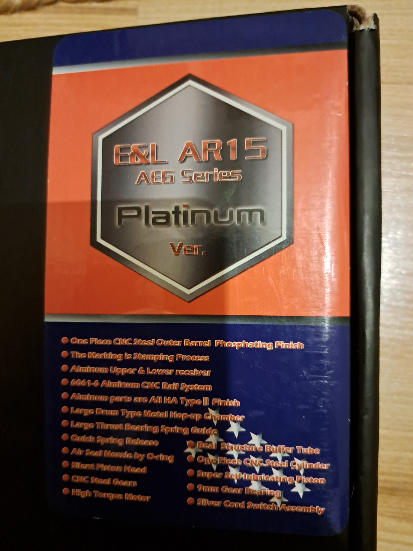 Sprzedam: Karabin AR-15 (firmy E&L/Platinum ver. / EL-A141-A / ) !!! PLUS DODATKI !!! CELOWNIK ...