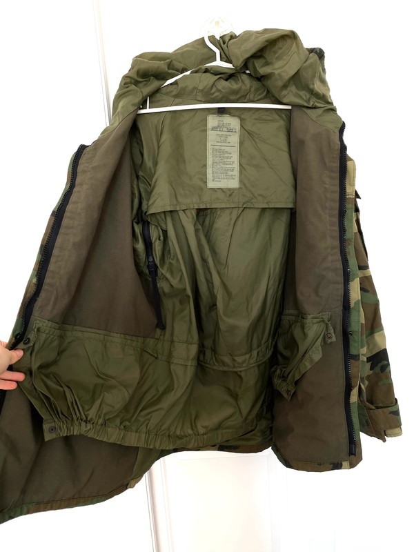Sprzedam: Kurtka Parka Gore-Tex ECWCS GEN 1 Woodland US ARMY LARGE LONG ...
