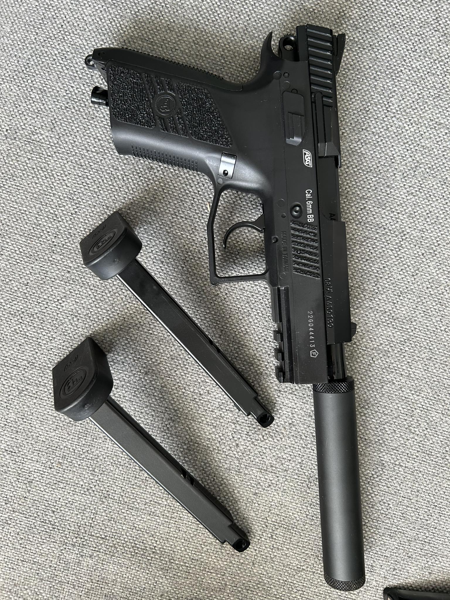 Sprzedam: Pistolet ASG CO2 CZ 75 P-07 Duty Blow Back i dodatki / Giełda ...