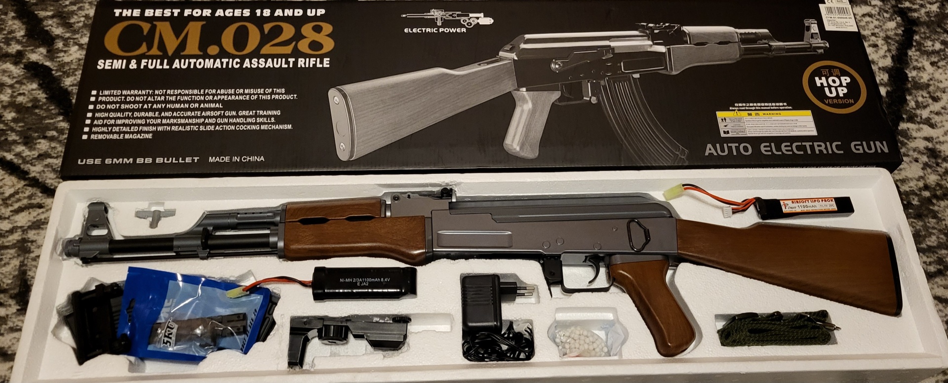 Sprzedam: CM.028 (AK)(LIPO)(KOLIMATOR)(SZYNA RIS) / Giełda ASG ...
