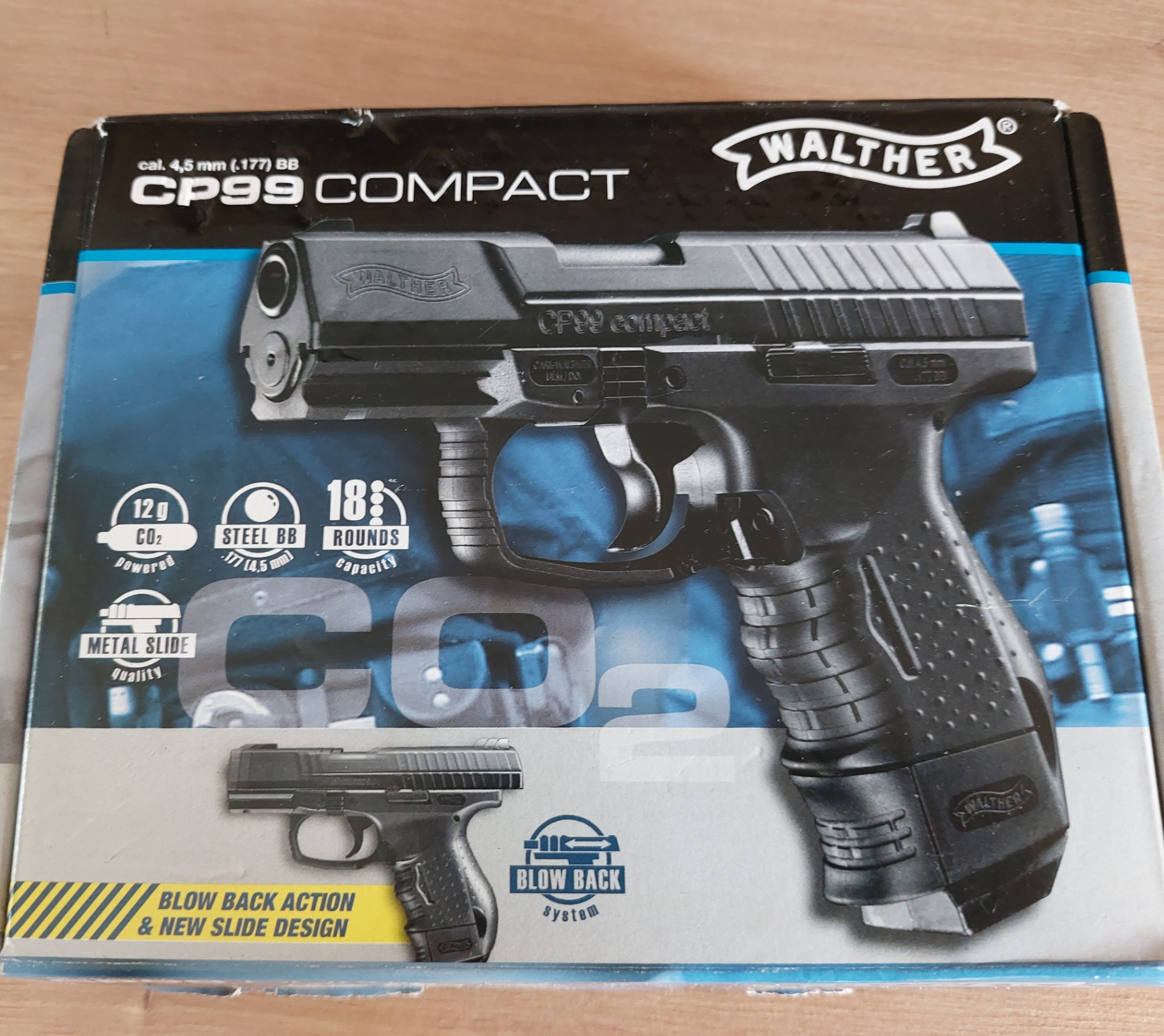 Sprzedam: Wiatrówka Walther CP99 Compact BlowBack 4,5 mm / Giełda ASG - repliki asg, wyposażenie ...