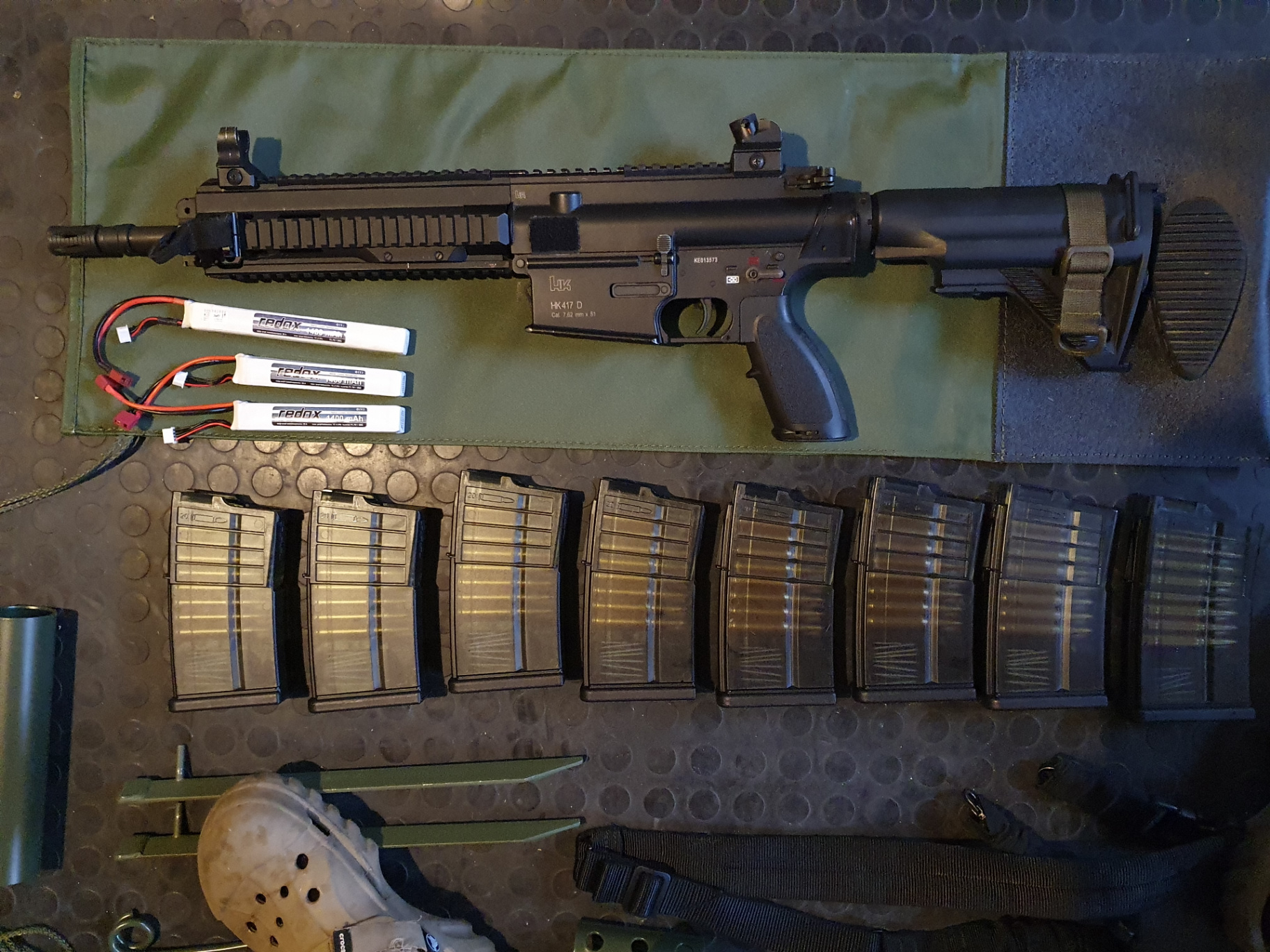 Sprzedam: HK 417 VFC/UMAREX ZESTAW / Giełda ASG - repliki asg ...